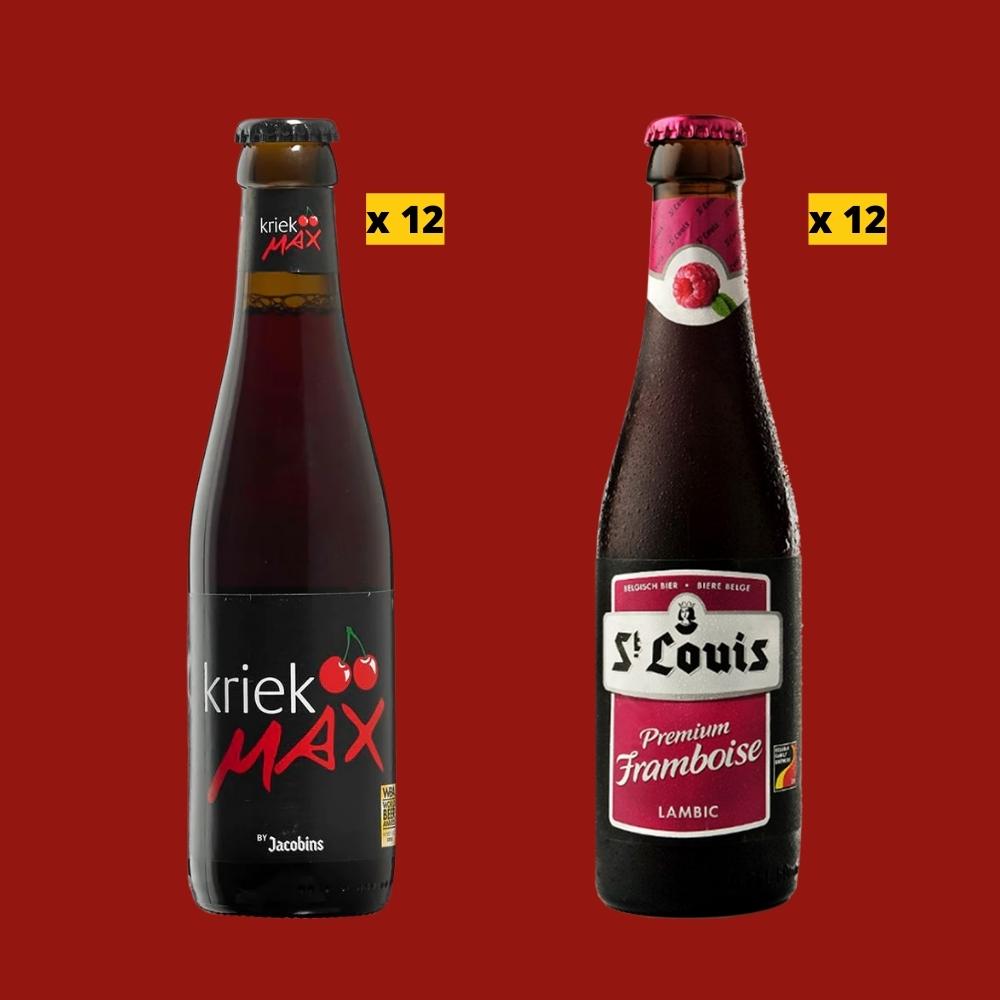 Mix Kriek Max-Framboise - Caja 24 Cervezas – Pacific Investments ...